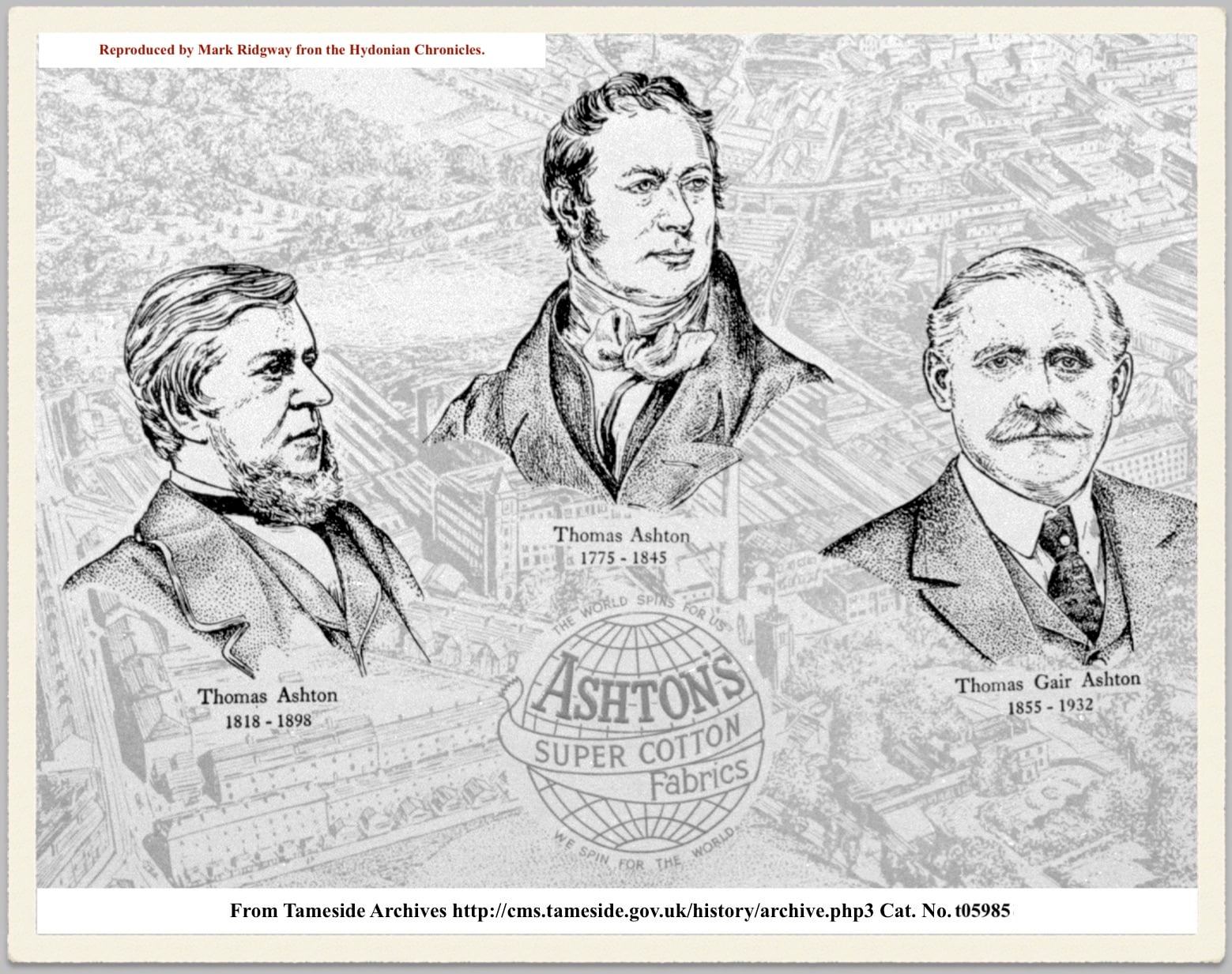 The Ashton Brothers Textiles Pioneers – Rachel Bakewell