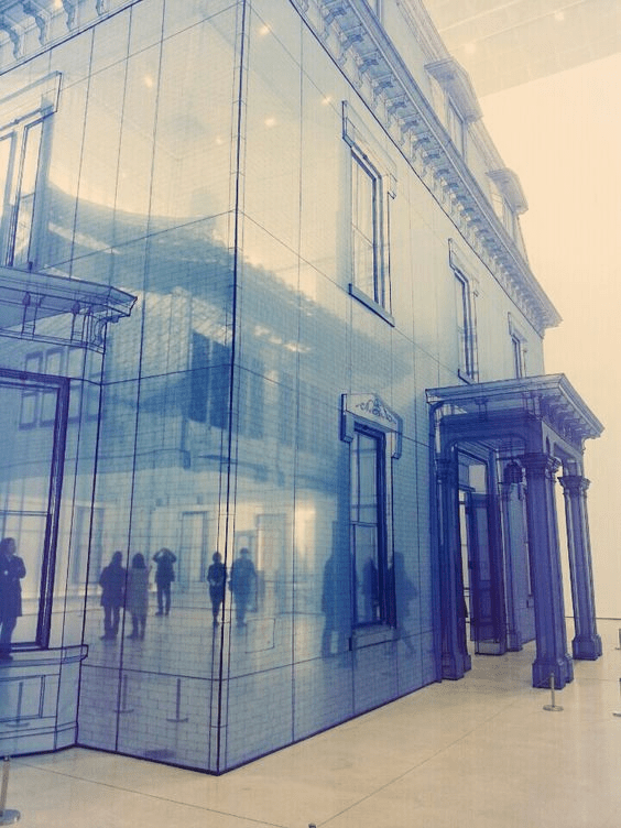 Large Scale Cotton Mill Installation – Rachel Bakewell Artist